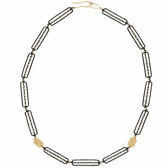 DOTTED LINK BRONZE LINK NECKLACE – Julie Cohn Design